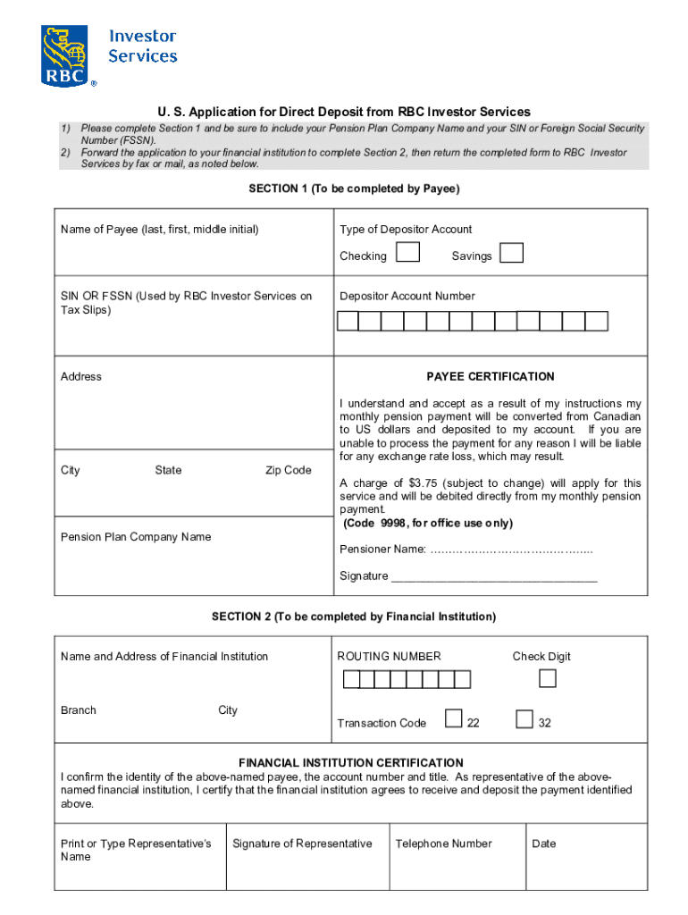 Fillable Online Transfer Authorization - Registered Accounts Fax Email ...