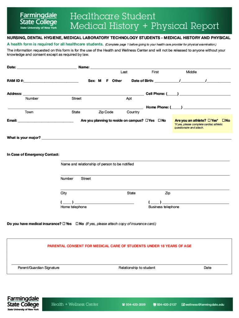 Fillable Online Wellness Center - Forms Fax Email Print - pdfFiller