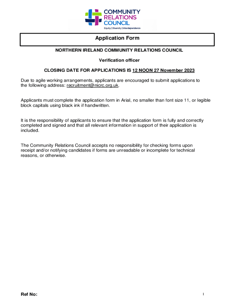 Fillable Online Verification-officer-Application-Form.pdf Fax Email ...