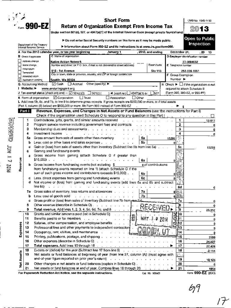 Fillable Online Form 990-EZ 6 * - Fax Email Print - pdfFiller