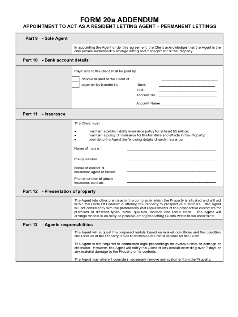 Fillable Online Form 20a - Fill Online, Printable, Fillable, Blank Fax ...