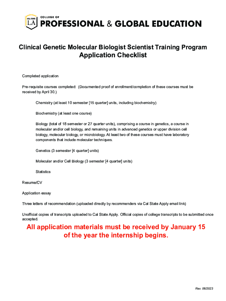 Fillable Online Clinical Genetic Molecular Biologist Scientist Certificate Fax Email Print ...