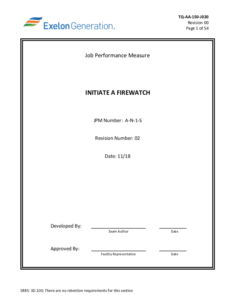 Fillable Online Proposed SRO Admin JPM.. JPM Template Fax Email Print ...
