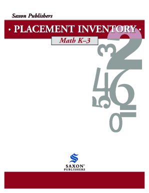 Fillable Online Saxon Math 54 1st Edition Answer Key - PDF Free ...