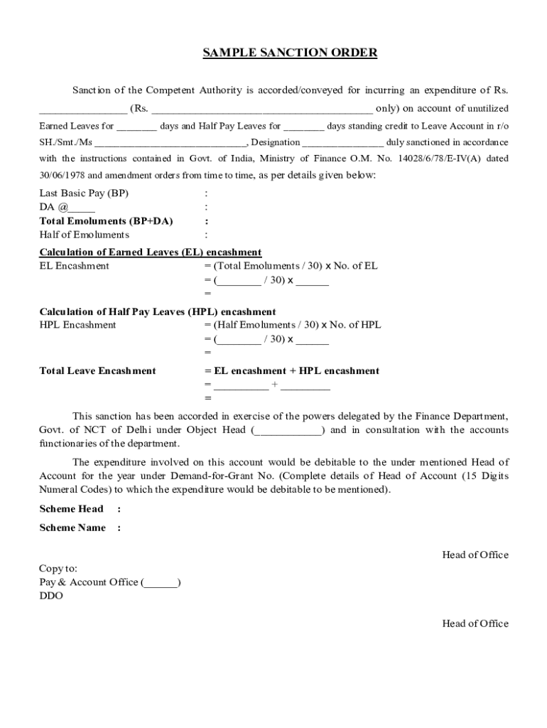 Fillable Online SAMPLE SANCTION ORDER Fax Email Print - pdfFiller