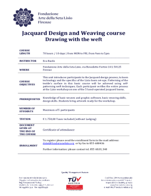 Fillable Online Introduction to Jacquard weaving drawing with the weft ...