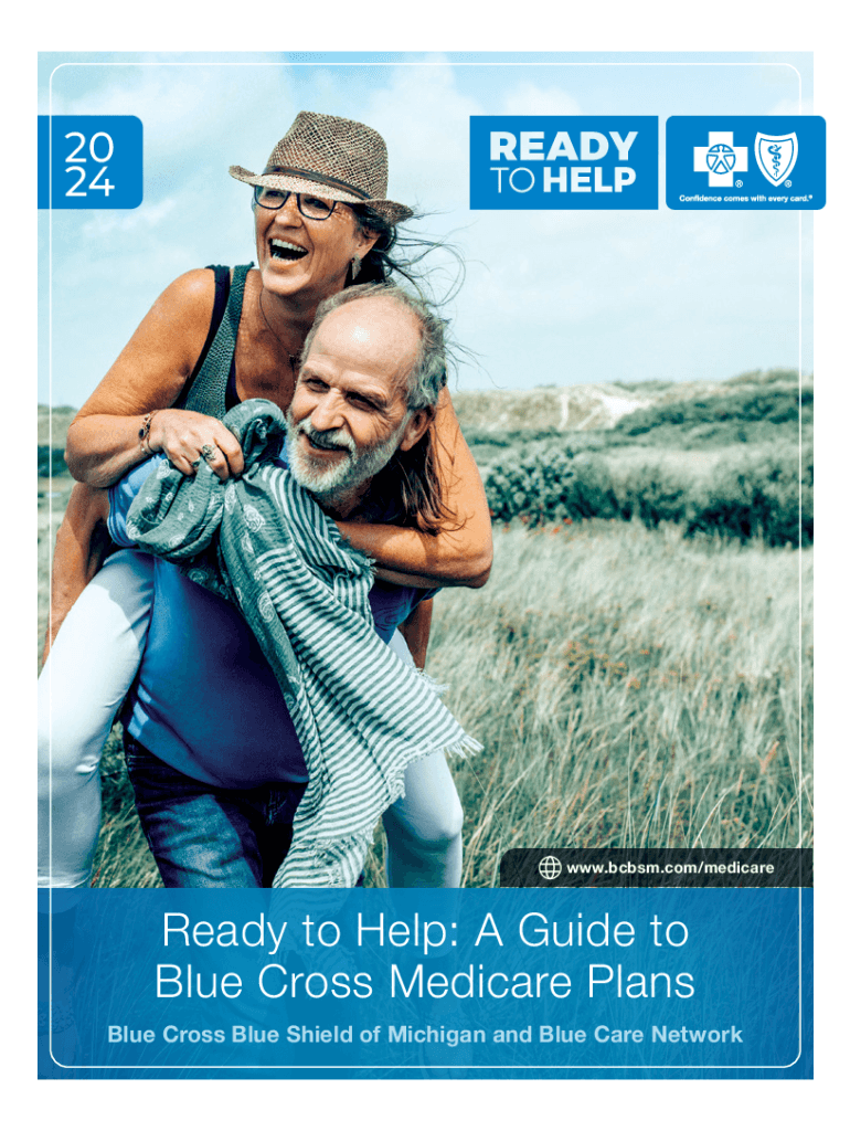 Fillable Online Ready to Help: A Guide to Blue Cross Medicare Plans Fax ...