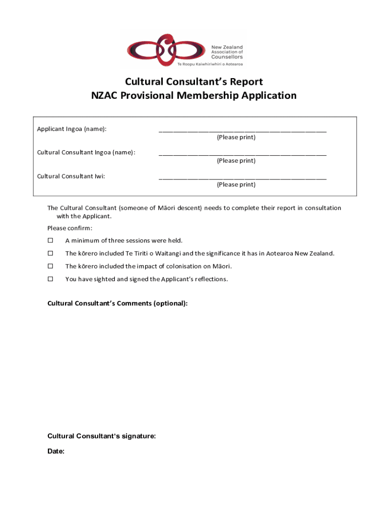 Fillable Online Provisional Membership Application for ... Fax Email ...