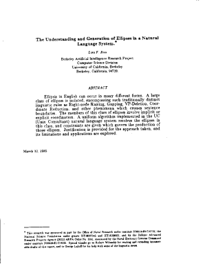 Fillable Online The Understanding and Generation of Ellipses in a ...