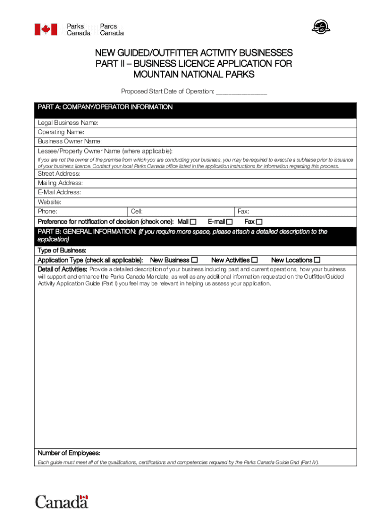 Fillable Online Backcountry Permits - North Cascades National Park (U.S ...