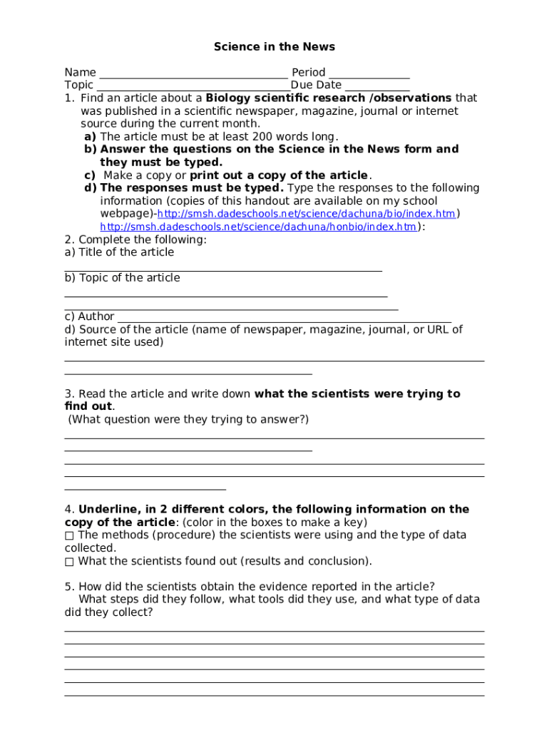 M-DCPS District - Science Department - Miami-Dade County ... - smsh ...