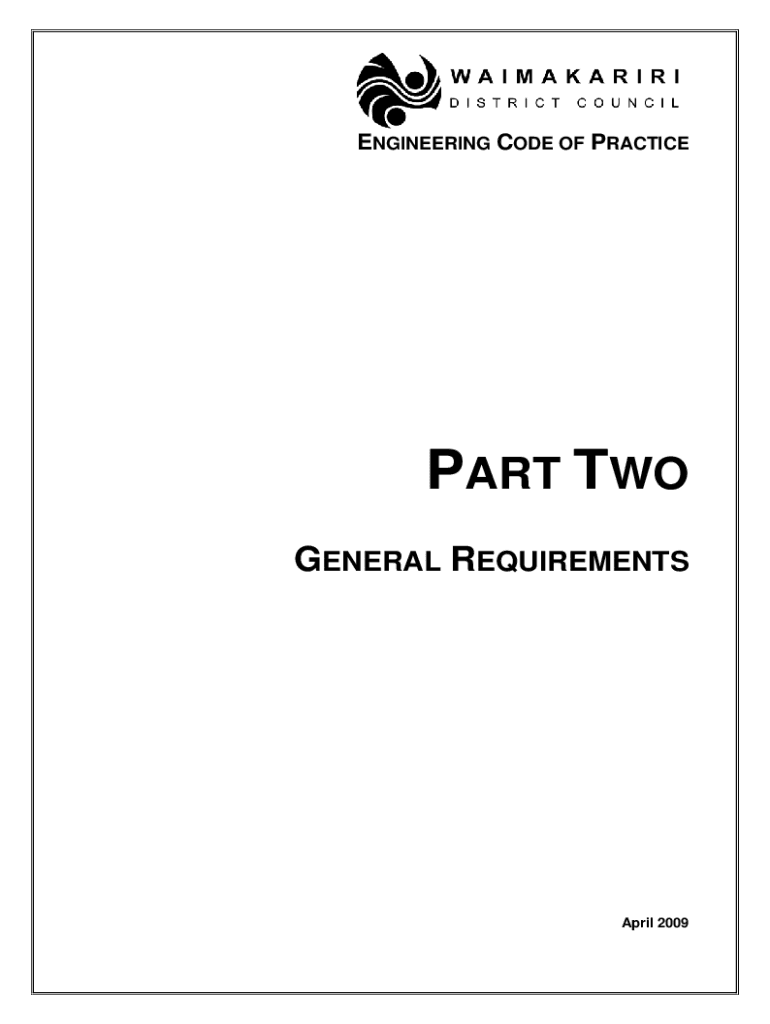 Fillable Online PART 2: GENERAL REQUIREMENTS Fax Email Print - pdfFiller