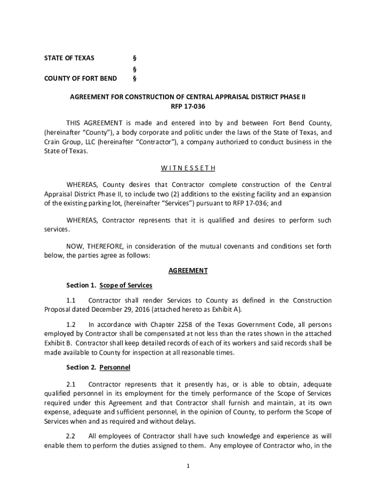 Fillable Online SH 99 / Grand Parkway Project - Segments H & I Fax ...
