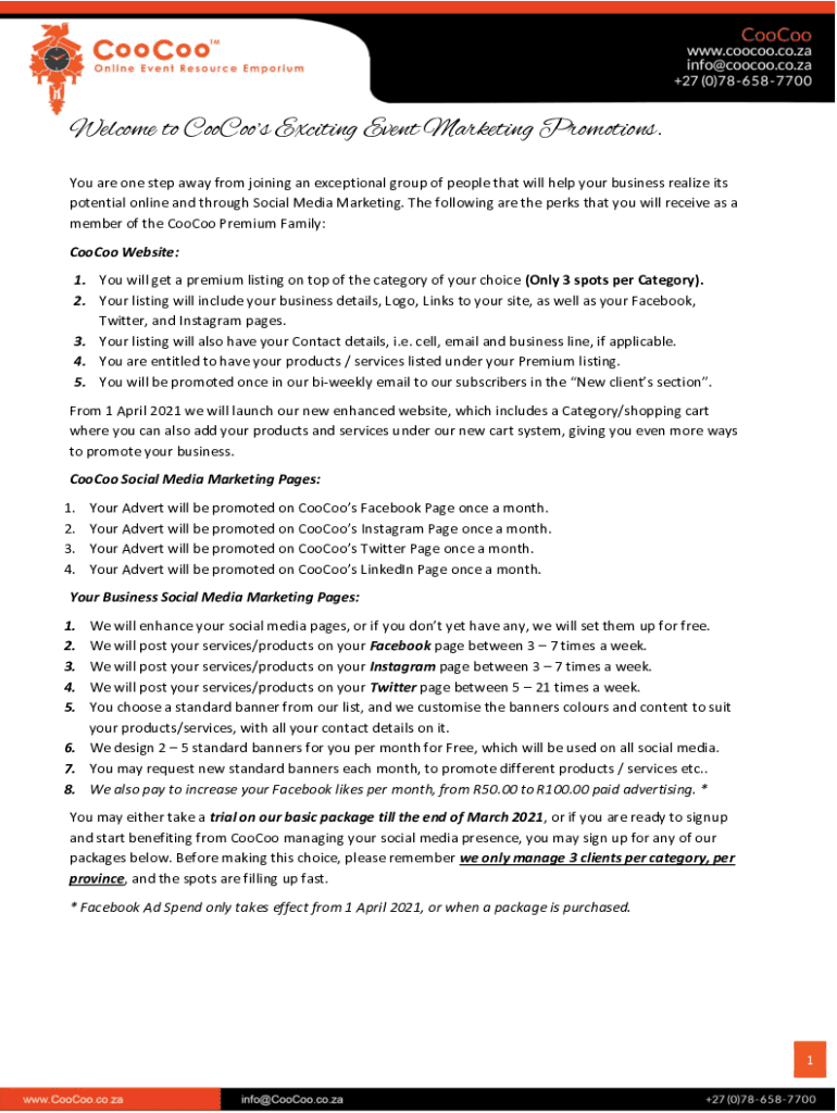 Fillable Online 13 Cool Event Promotion Ideas You Need to Try Fax Email ...