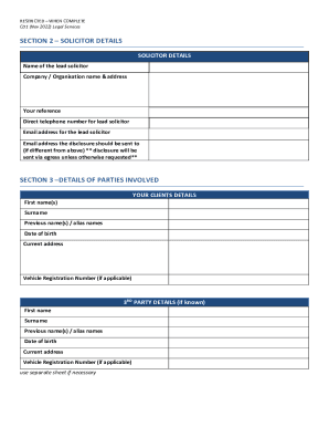 Fillable Online Requests for the Disclosure of Personal Data under ...