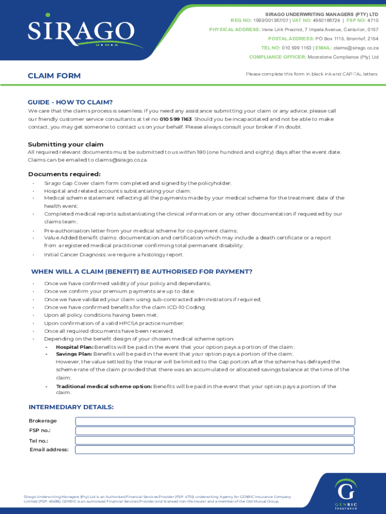 Fillable Online Fillable Online Sirago-Broker-Fee-Agreement-Form-one ...