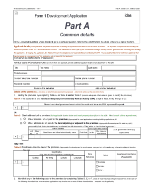 Fillable Online IDAS Form 1 Part A Fax Email Print - pdfFiller
