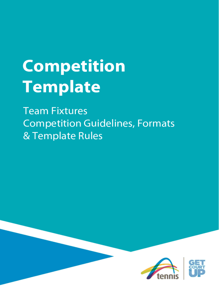Fillable Online Sample Tournament Rules Template Fax Email Print ...