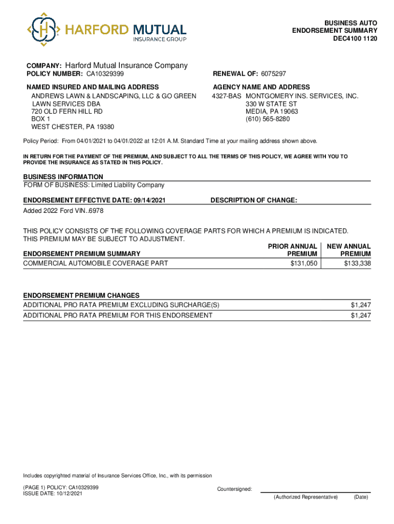 Fillable Online CERTIFICATE OF AUTOMOBILE INSURANCE INCL. Fax Email ...