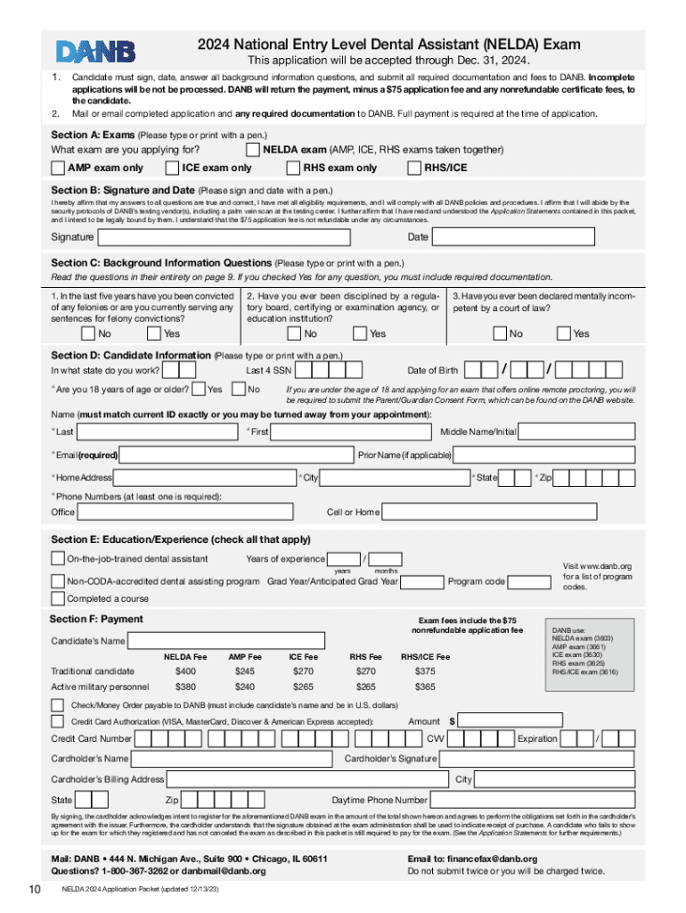 Fillable Online Everything You Need To Know About National Entry Level ...