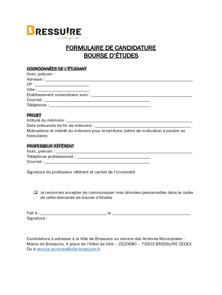 Remplissable En Ligne La fiche de renseignements ci-jointe La fiche d'inscription ... Fax Email ...