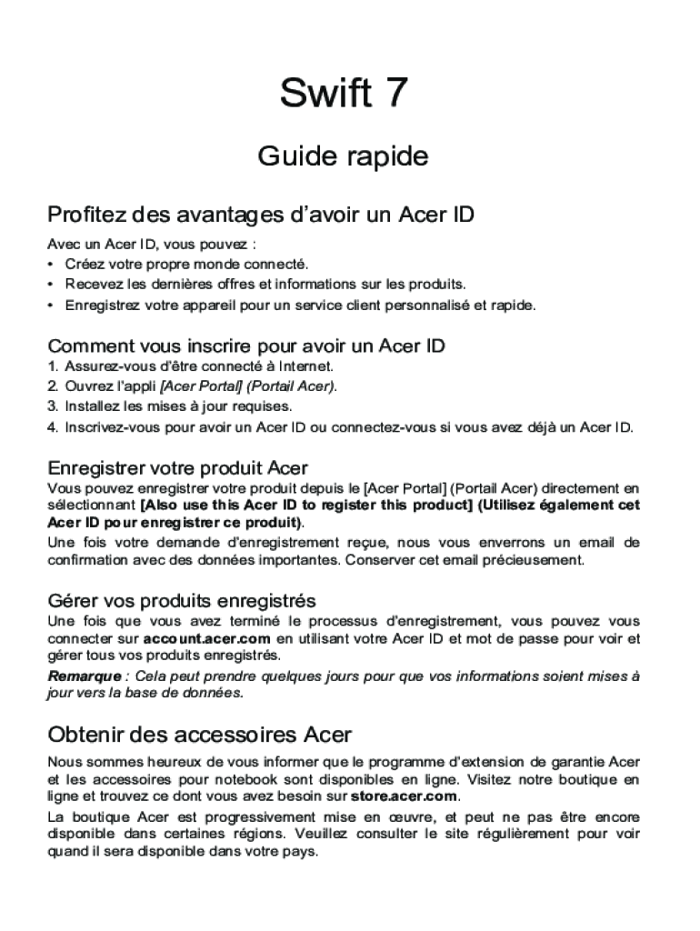 Remplissable En Ligne Acer Debuts AI-Ready Swift Go 14 Laptop with New ... Remplissable En Ligne Acer Debuts AI-Ready Swift Go 14 Laptop with New ...