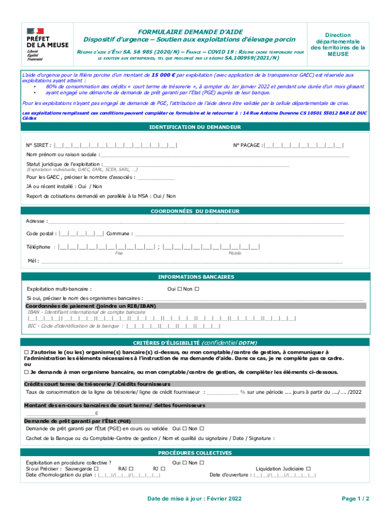 Remplissable En Ligne Plan de soutienl'levage : le rappel des mesures engages ... Fax Email ...