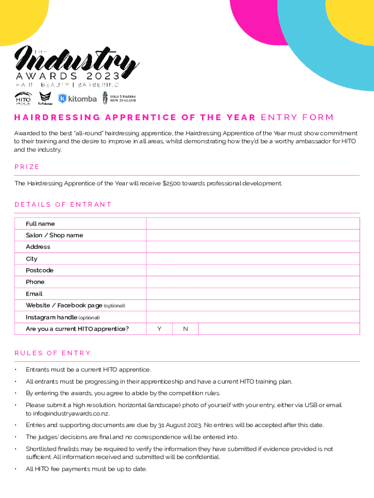 Fillable Online Apprenticeship Form - Fill Online, Printable, Fillable ...