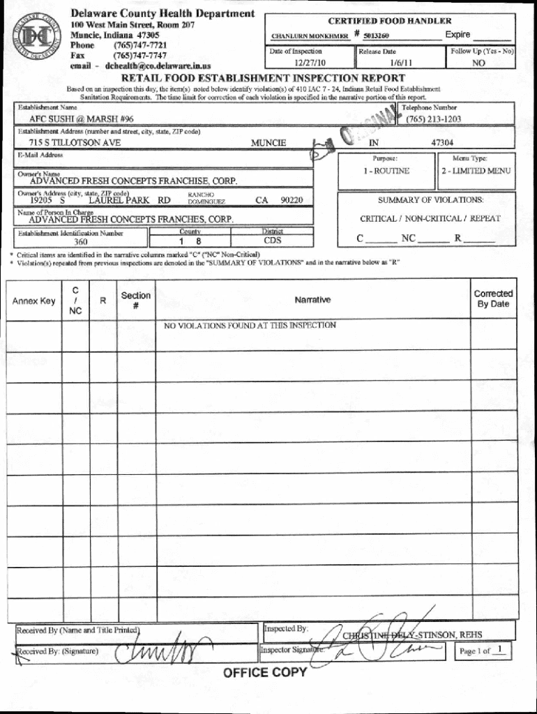 Fillable Online Delaware County Birth, Marriage & Death Certificates ...
