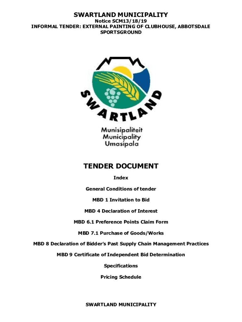 Fillable Online Swartland Municipality INTEGRATED DEVELOPMENT PLAN Fax Email Print - pdfFiller