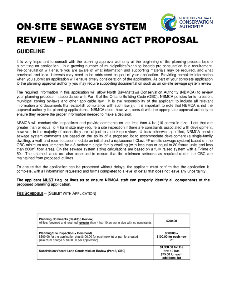 Fillable Online D-5-4 Individual On-Site Sewage Systems: Water Quality ... Fax Email Print ...