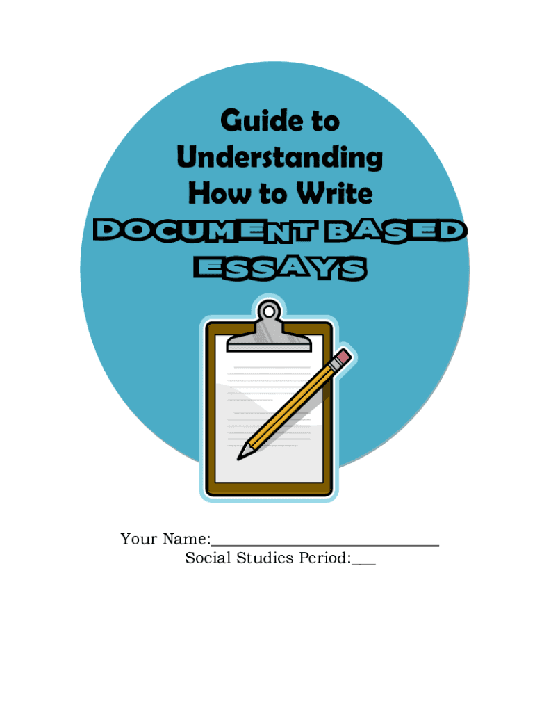 Fillable Online How to Write a DBQ Essay (Example in Pictures) Fax ...