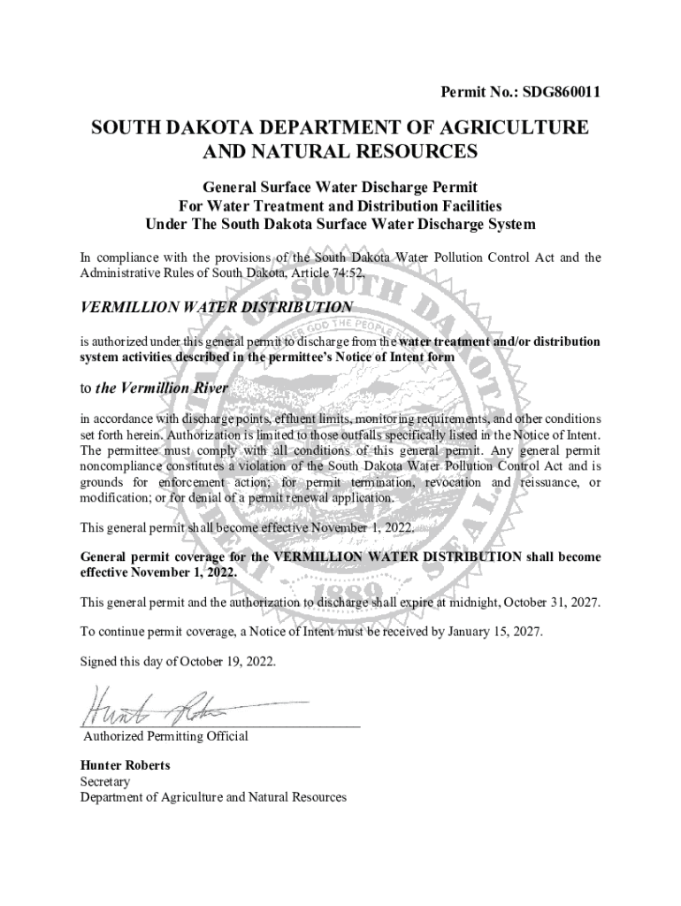 Fillable Online Water Rights in a Time of Drought - SDSU Extension Fax ...