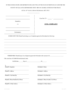 Fillable Online 4. Small Claims Forms and Process Fax Email Print ...