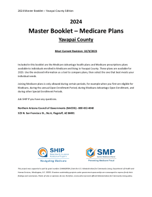 Fillable Online Master Booklet Medicare Plans Fax Email Print - pdfFiller