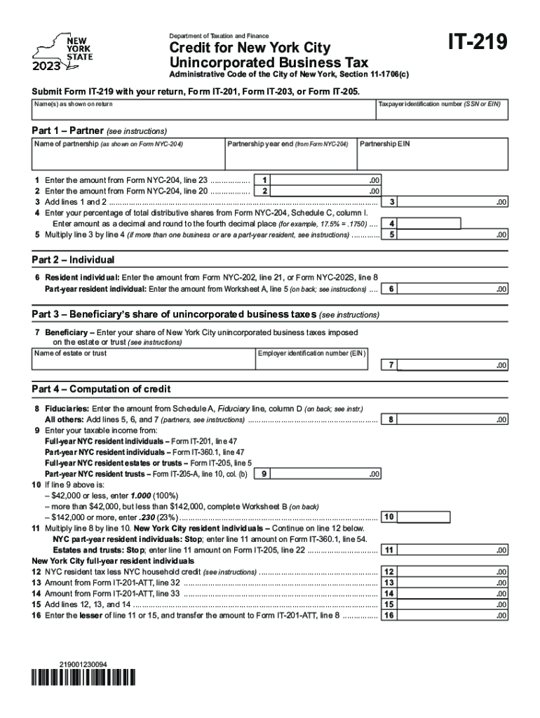 Unincorporated Business Tax - Fill Out and Sign Printable: Fill out & sign online | DocHub