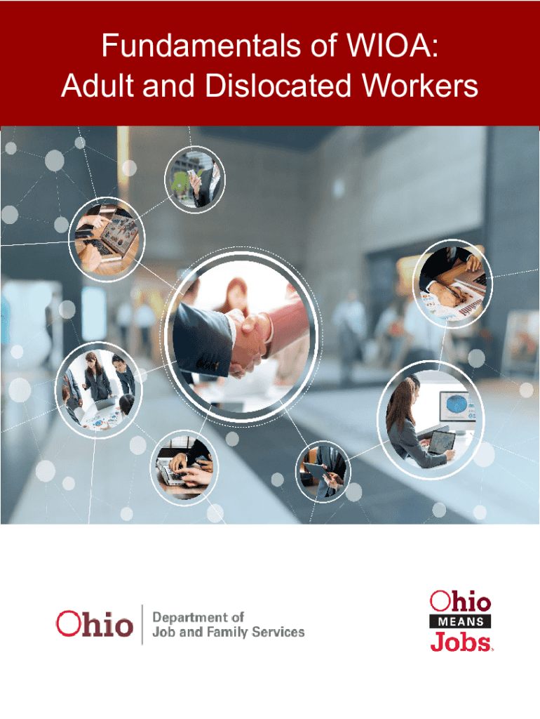 Fillable Online jfs ohio Fundamentals of WIOA: Adult and Dislocated Workers Fax Email Print ...