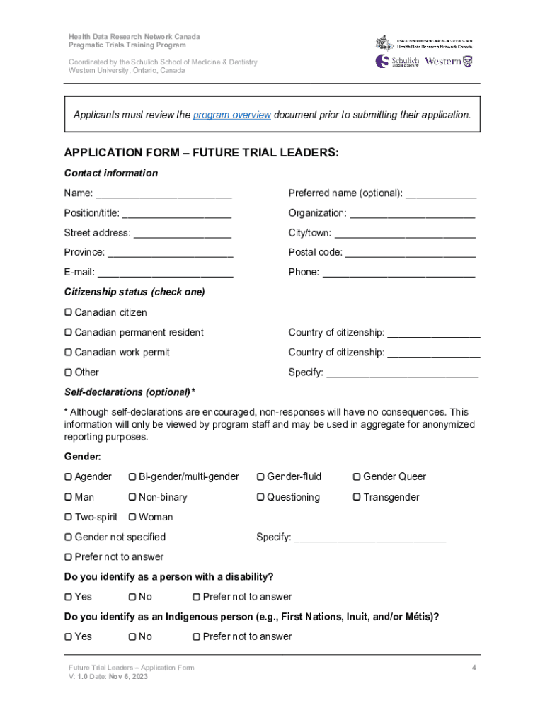 Fillable Online Making clinical trials research more efficient focus of new ... Fax Email Print ...