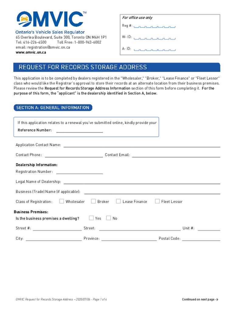 Fillable Online For Office Use Only Form - Fill Online, Printable ...