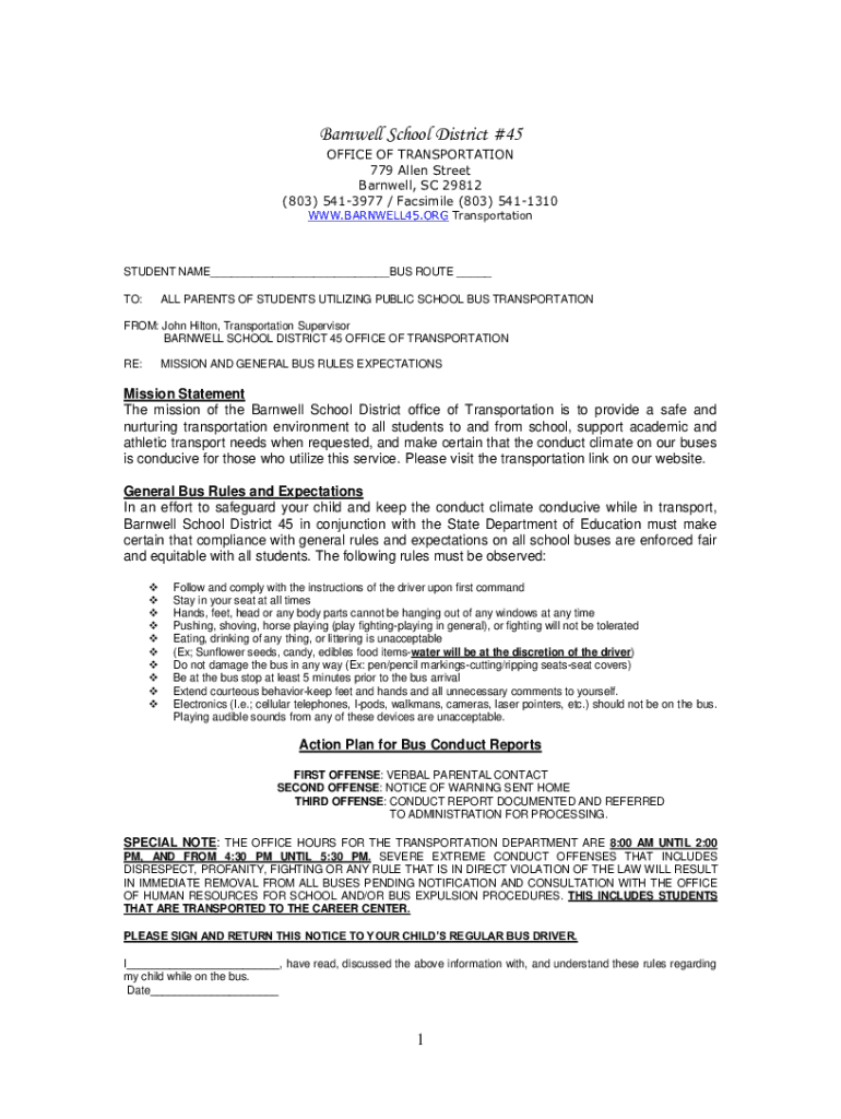 Fillable Online Search for Public School Districts - District Detail for Barnwell 45 Fax Email ...