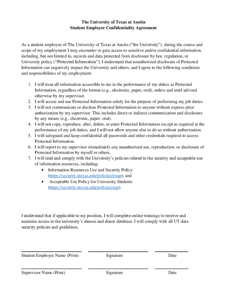 Fillable Online Confidentiality-Agreement-for-Student-Employees.pdf ...