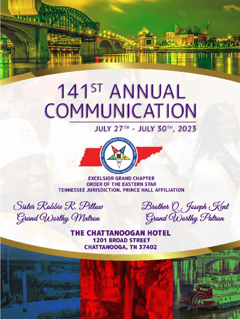 Excelsior Grand Chapter Oes Pha Tn - Fill Online, Printable, Fillable ...