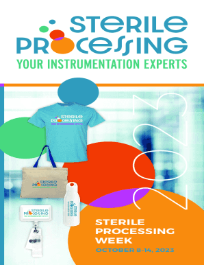 Fillable Online Sterile Processing Week - SP Week Templates Fax Email ...
