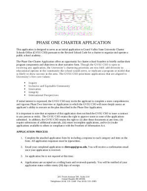 Charter Application Review Process and Criteria for Review Doc Template ...