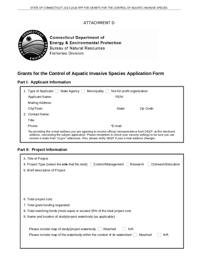 Apply to prevent, control or eradicate an aquatic invasive ... Doc ...