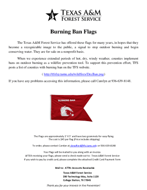 Fillable Online TCI - Garment / Textile - Bags, Flags & More - Burn Ban ...