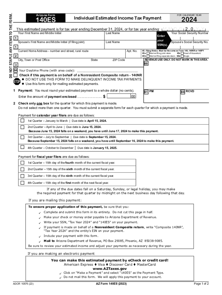 Fillable Online Instructions for Form IT-2105 Estimated Income ...