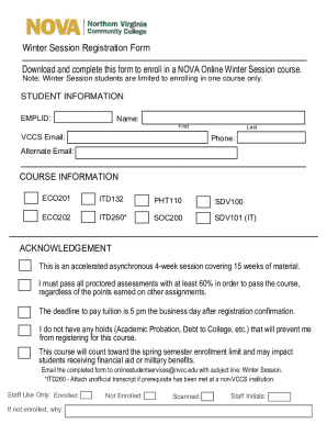 Fillable Online NOVA Online Commonly Used Forms Fax Email Print - pdfFiller