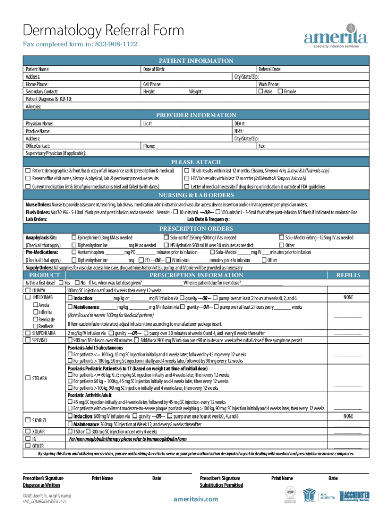 Fillable Online Dermatology Referral Form - NC State Veterinary ...