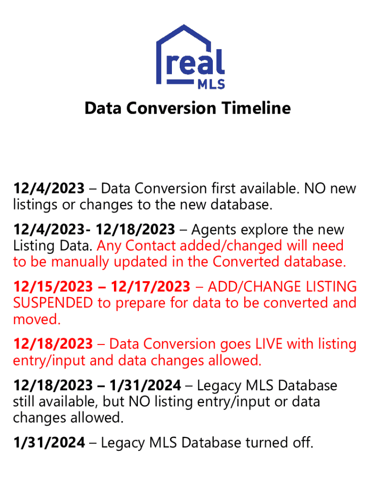 Fillable Online Data Conversion Checklist PDF Fax Email Print - pdfFiller